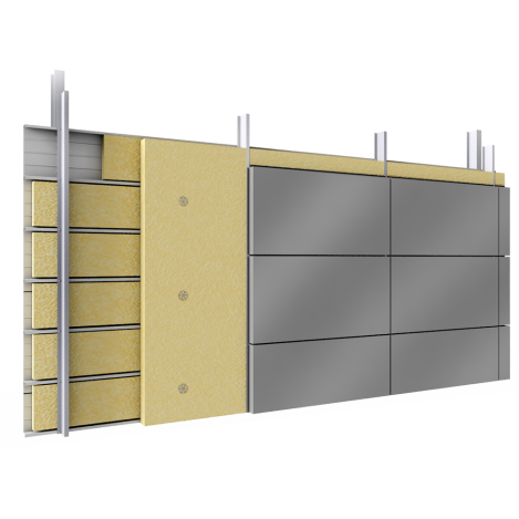 Bardage simple ou multi-peau – Enveloppe metallique